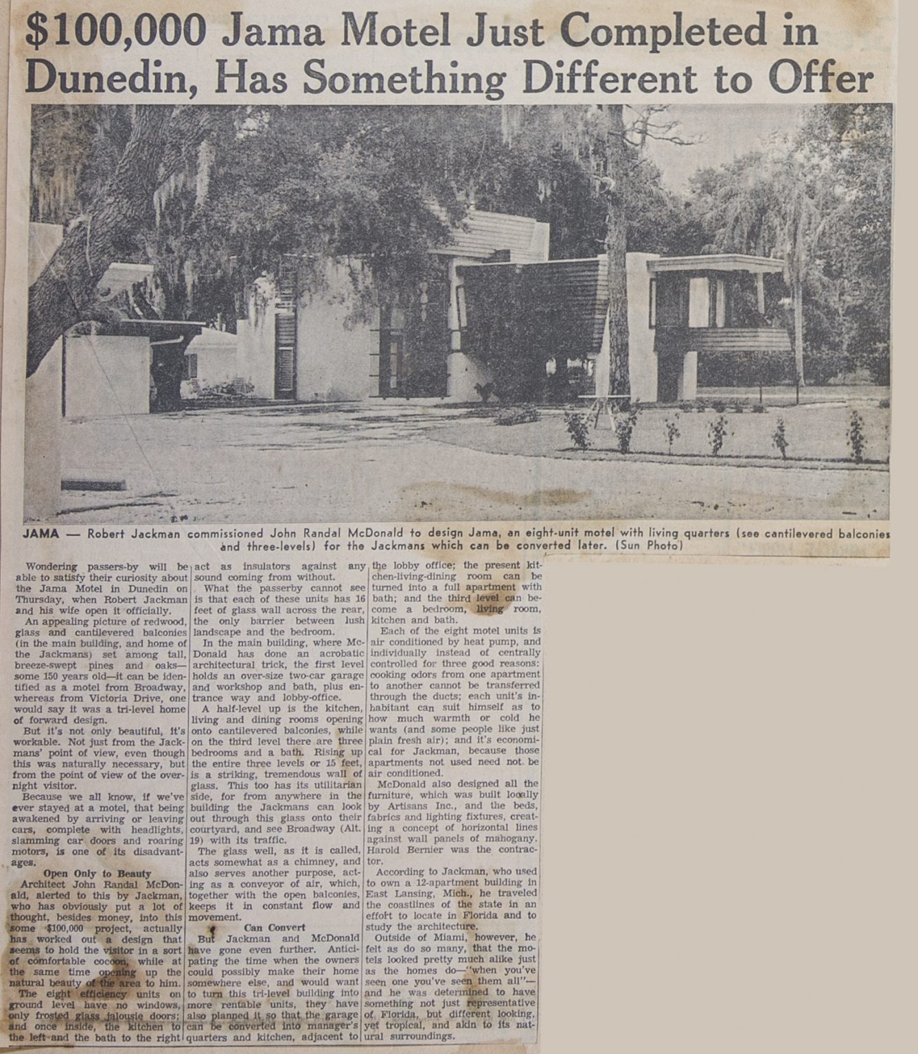 Florida Projects – Jama Motel